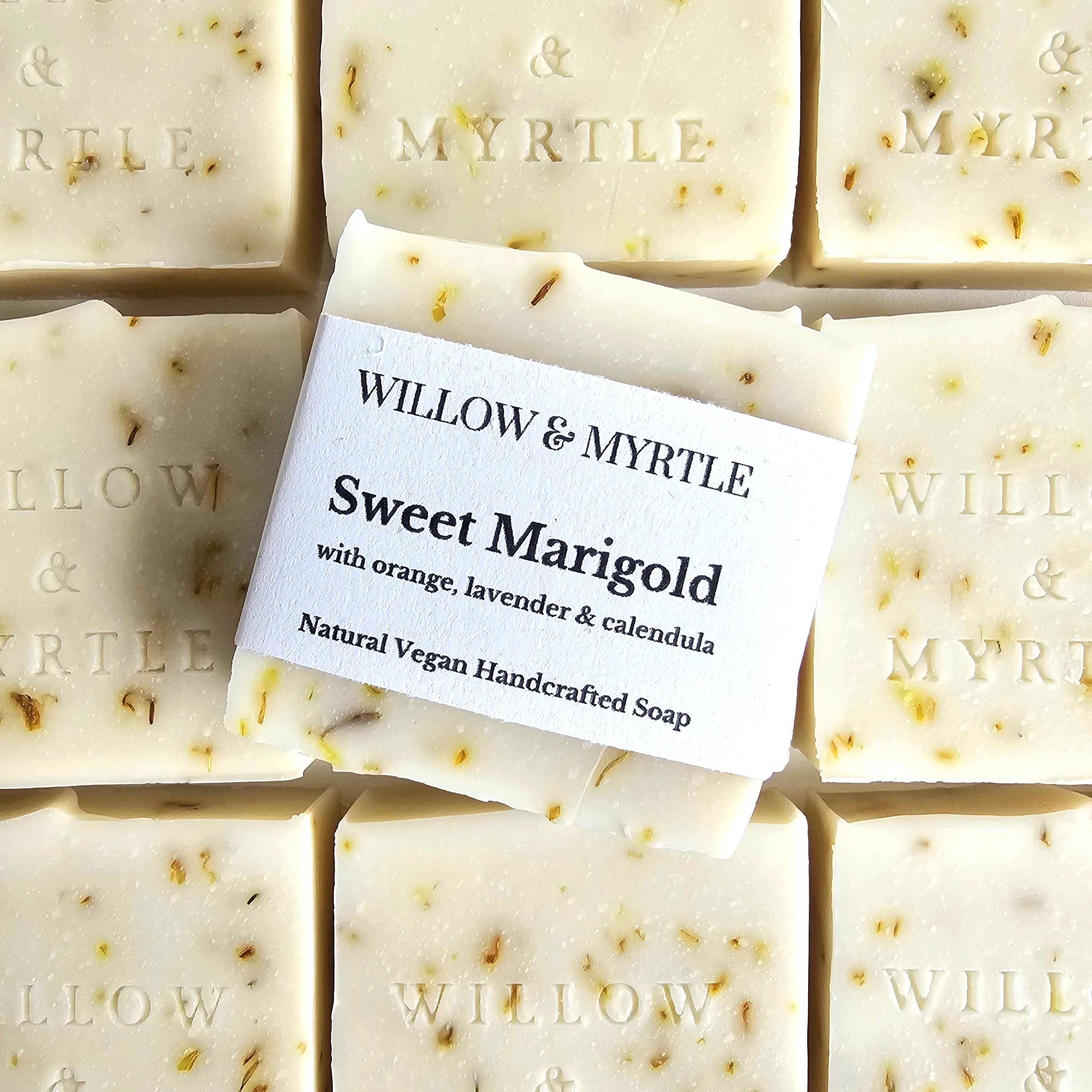 Sweet Marigold Soap, Natural Handmade Vegan Soap with Calendula ...