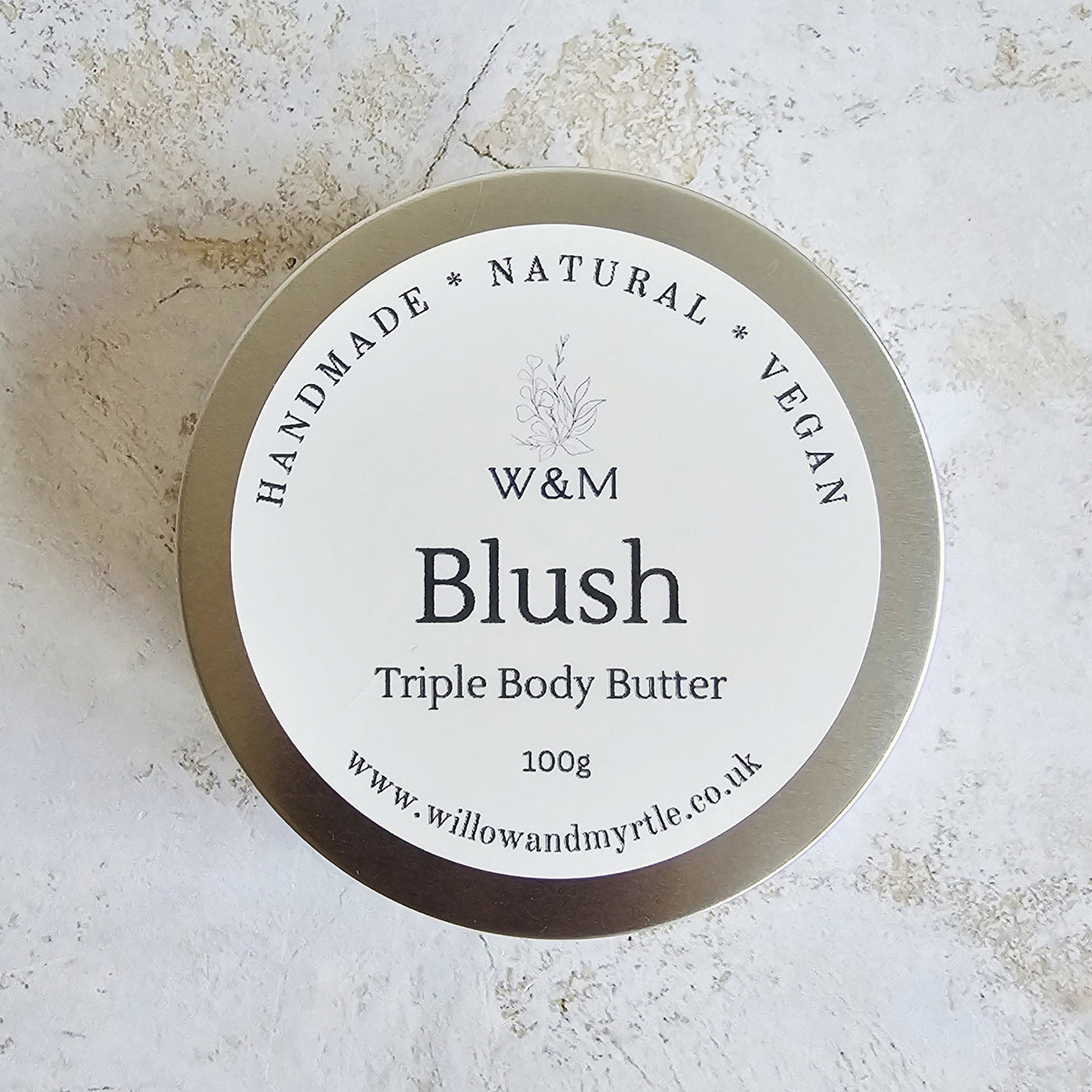 Blush Triple Body Butter – Willow & Myrtle